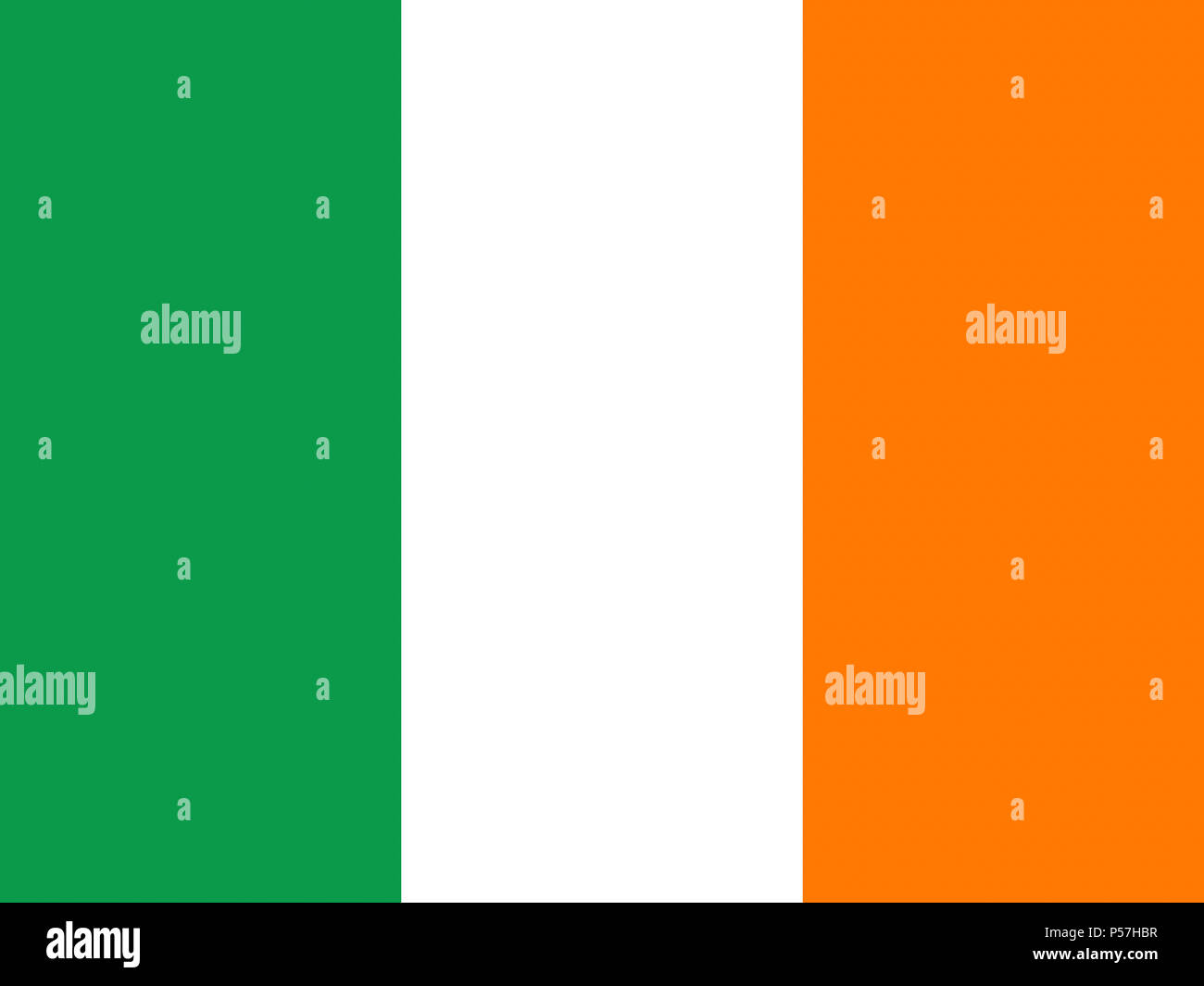 Irish official flag hi-res stock photography and images - Alamy