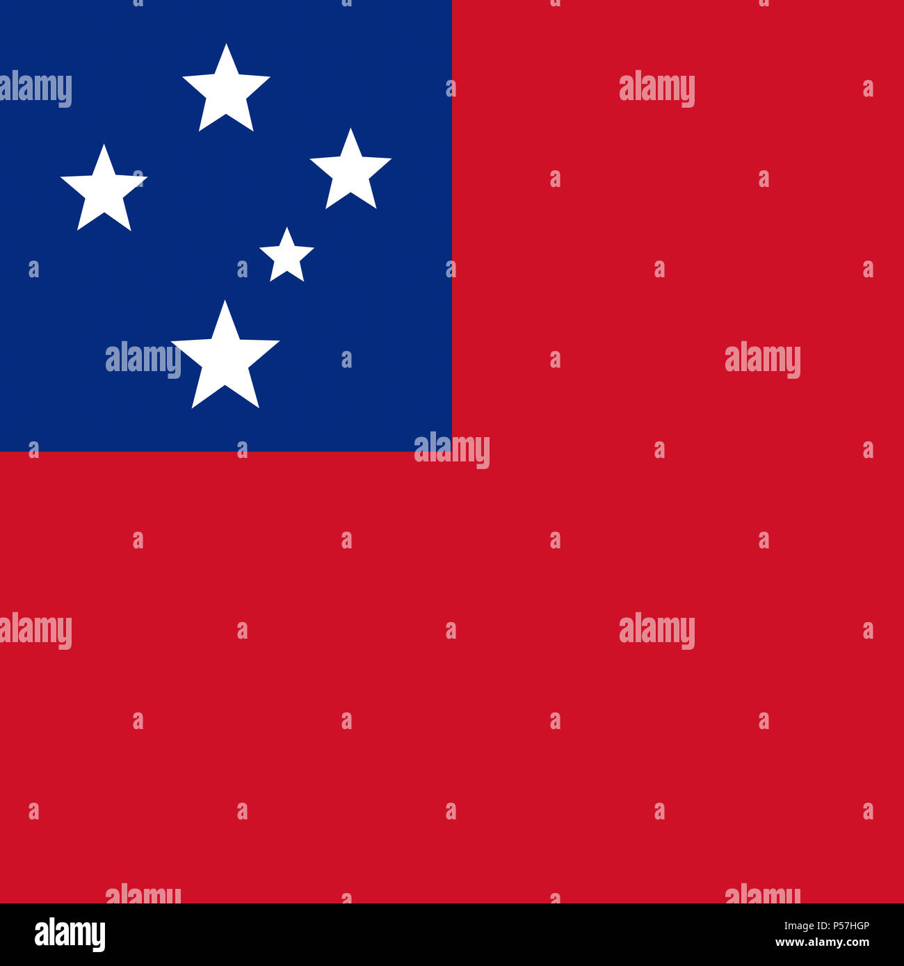Flag of samoa hi-res stock photography and images - Alamy