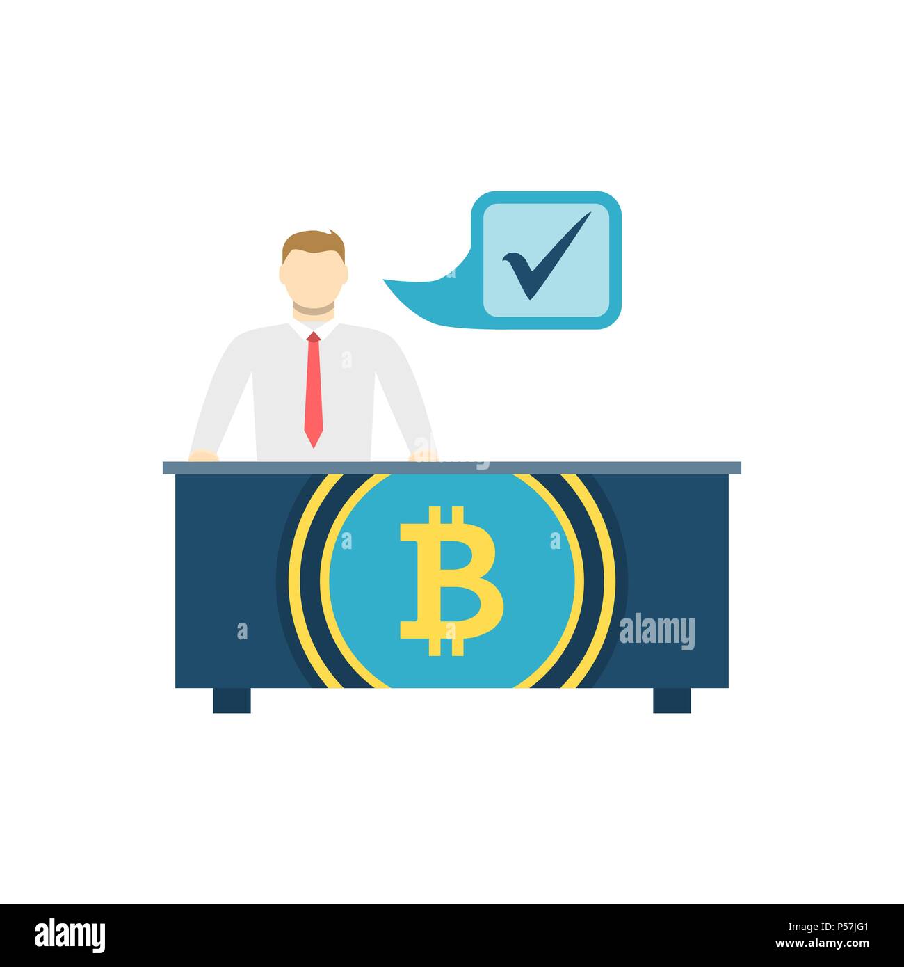 Electronic trading icon symbol Cut Out Stock Images & Pictures - Alamy