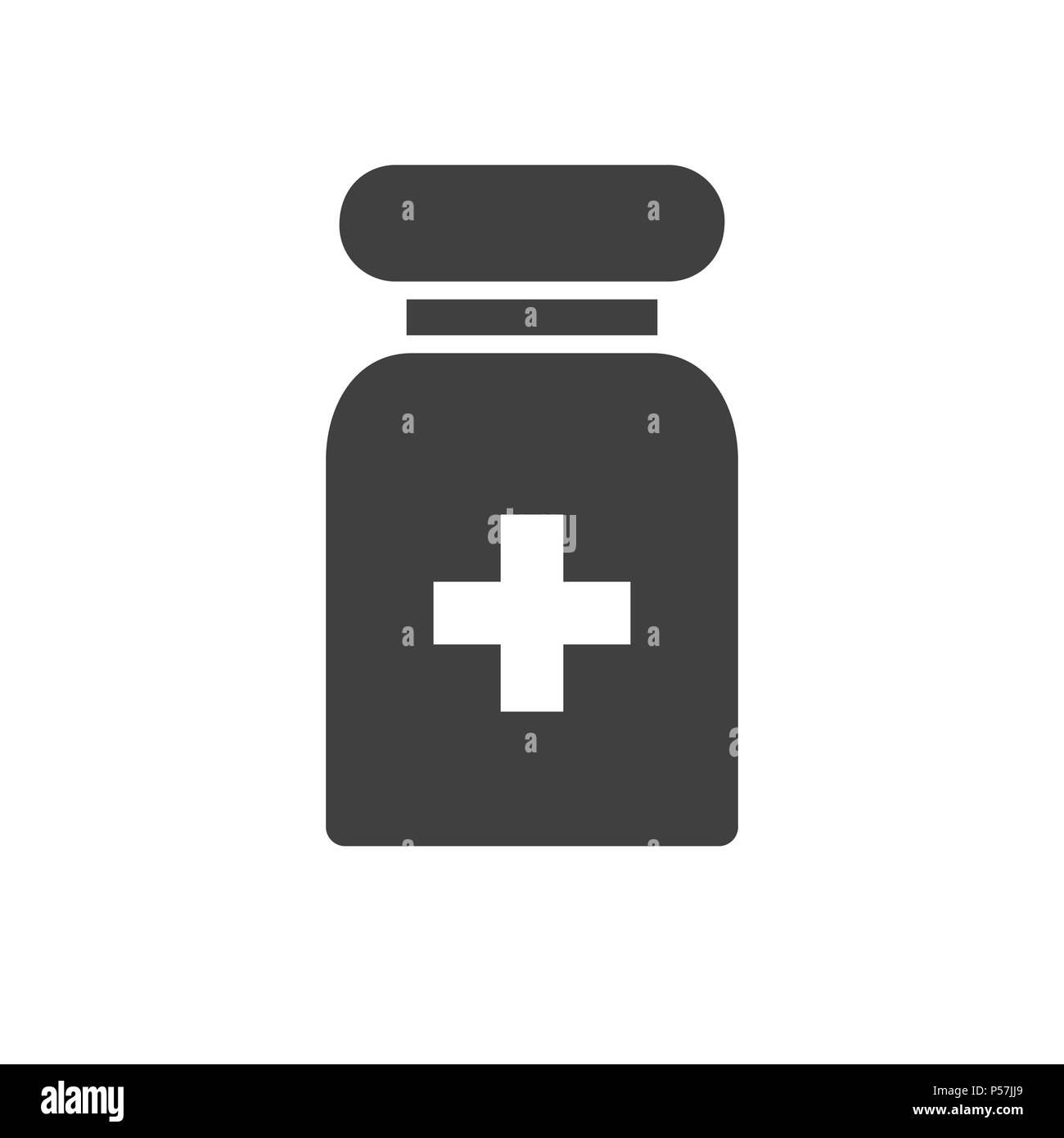 Laboratory pills icon Black and White Stock Photos & Images - Alamy