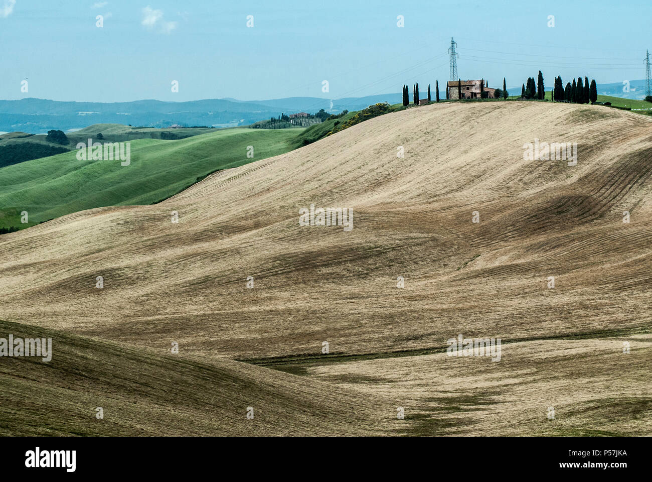 Crete senesi landscape,Tuscany,Italy.2018 Stock Photo - Alamy