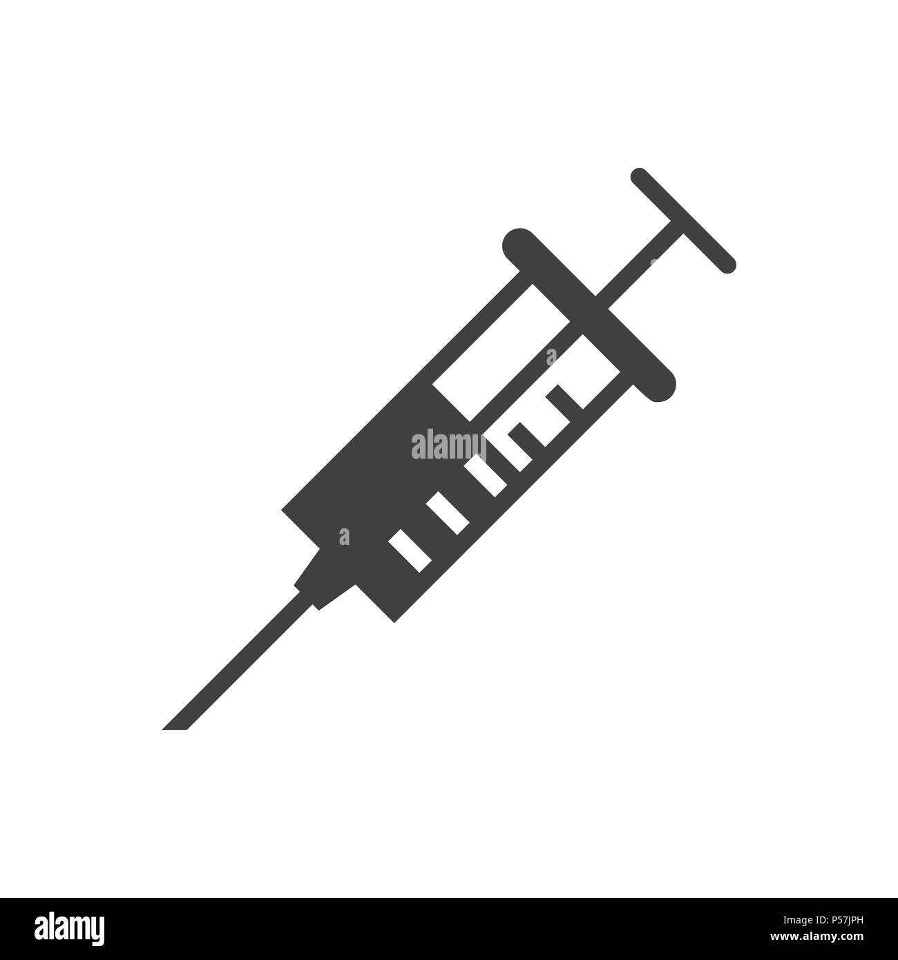 Syringe Vector Icon Stock Vector Image & Art - Alamy