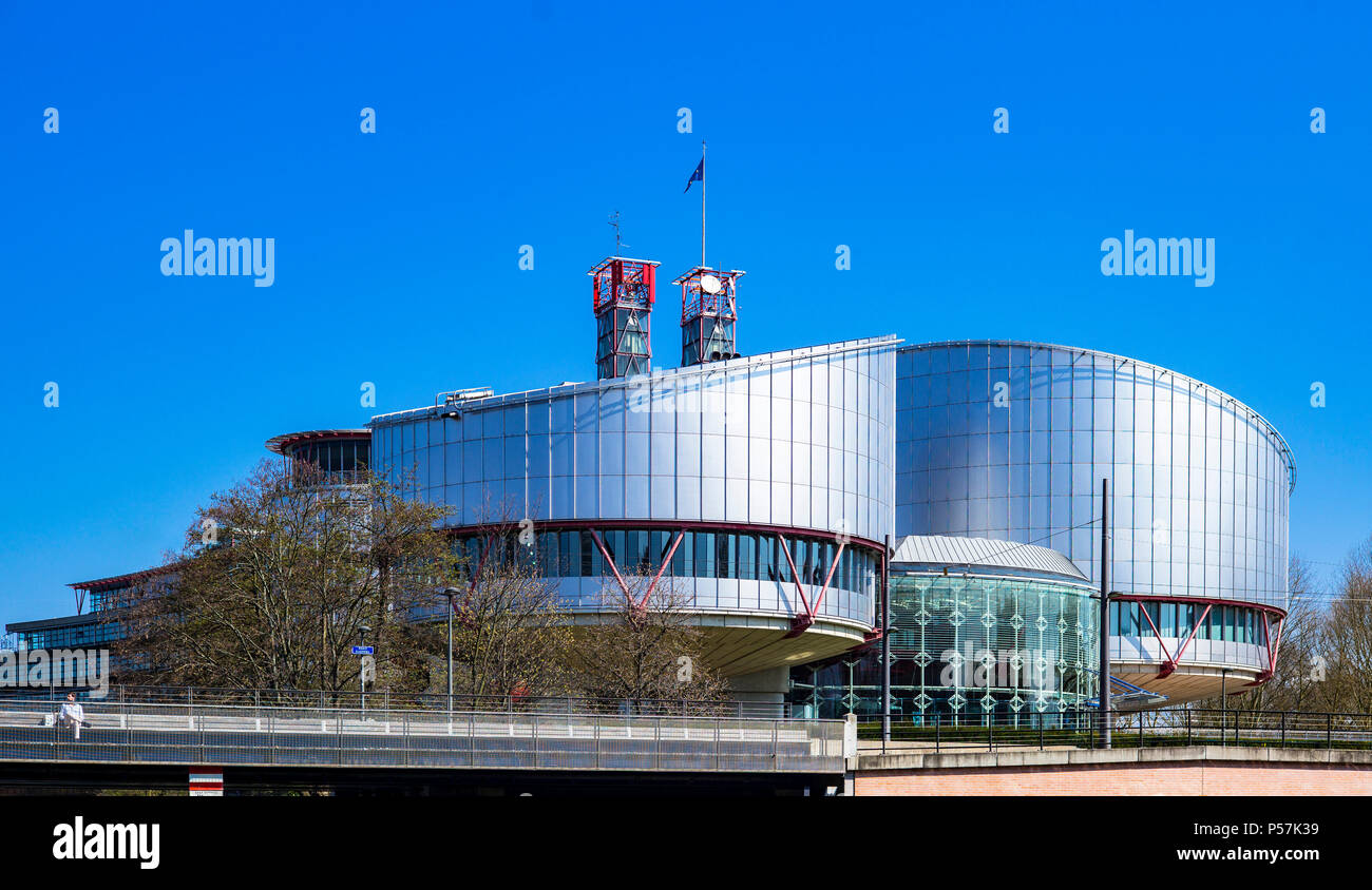 Strasbourg court human rights hi-res stock photography and images - Alamy