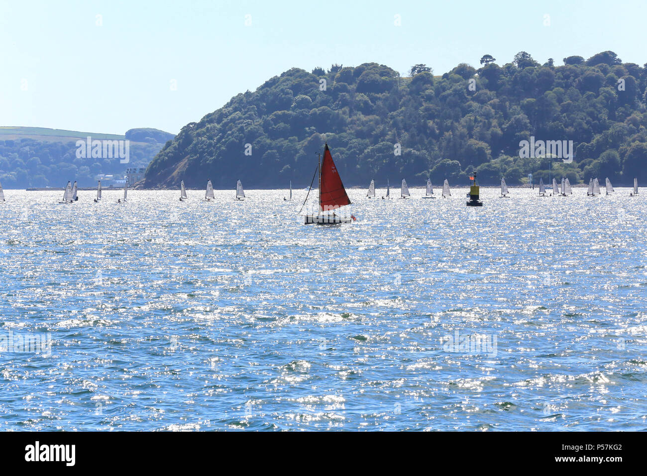 Tan sails hi-res stock photography and images - Alamy
