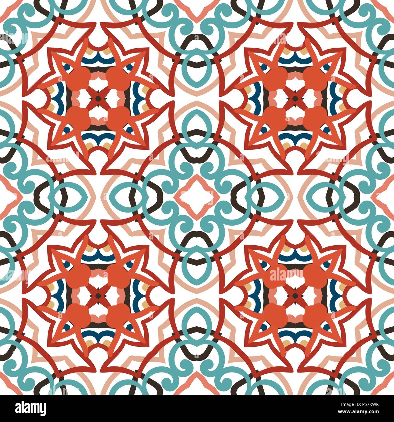 Square decorative background Stock Vector Images - Alamy