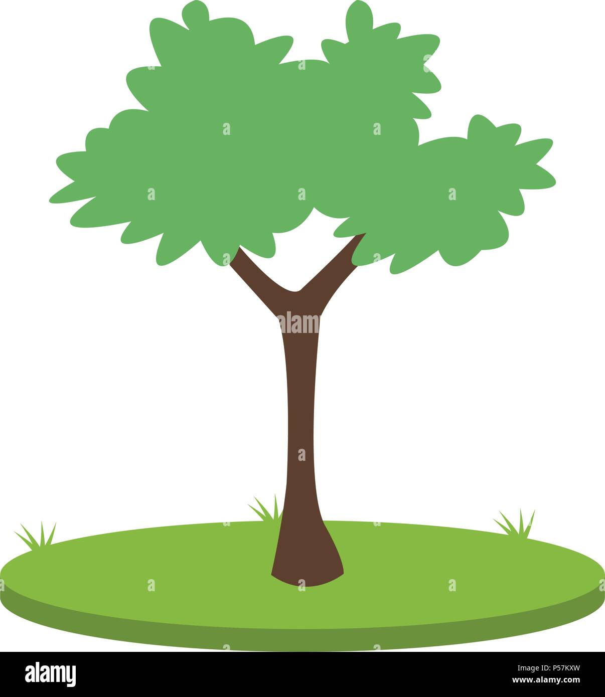 Tree nature isolated Stock Vector Image & Art - Alamy