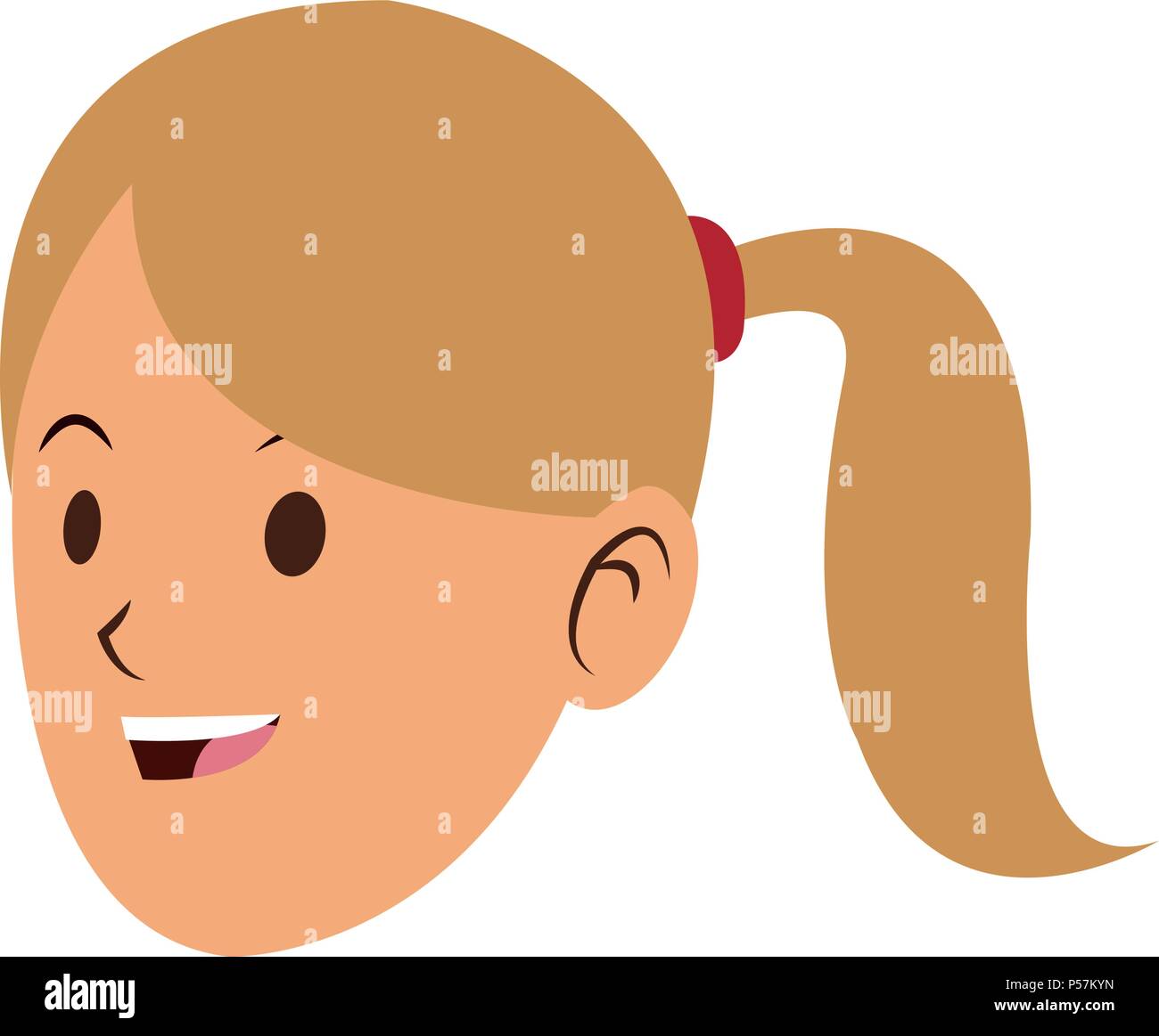 Young woman face cartoon Stock Vector Image & Art - Alamy