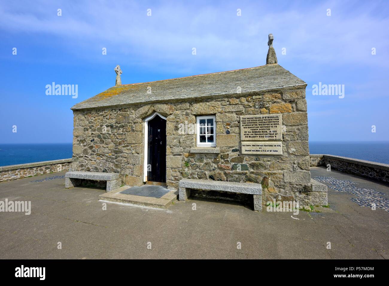 The Chapel of St Nicholas, Fisherman's chapel , St Ives, Cornwall ...