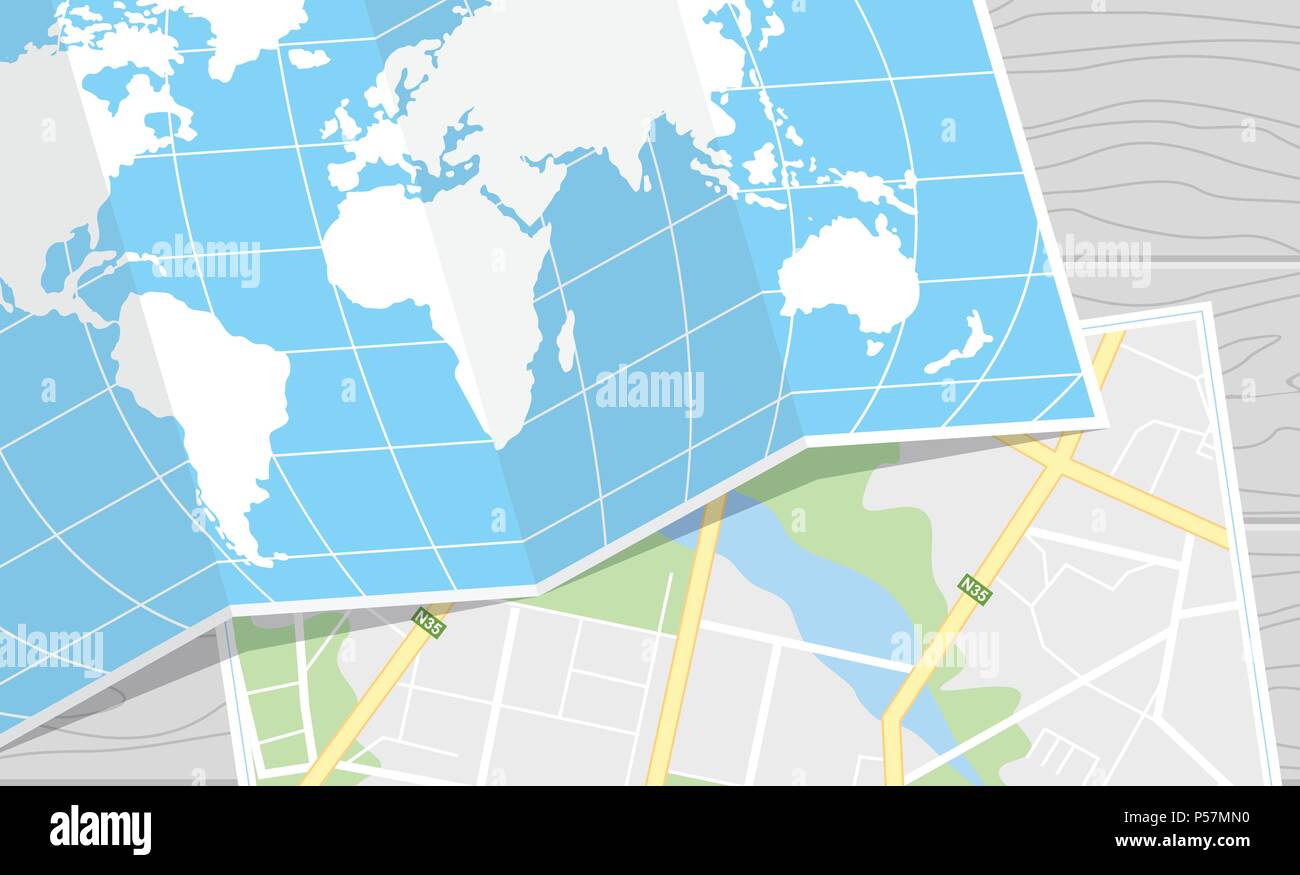 travel map background Stock Vector Image & Art - Alamy