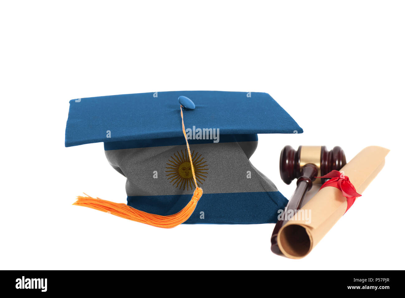 Graduation cap flag south hi-res stock photography and images - Alamy