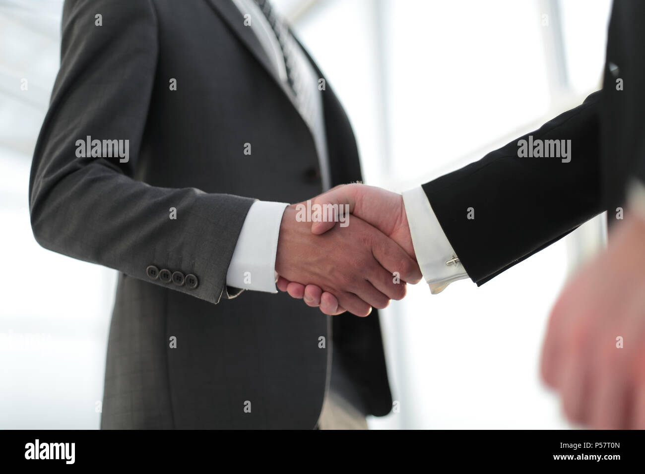 Welcome company unrecognizable businessman hi-res stock photography and ...