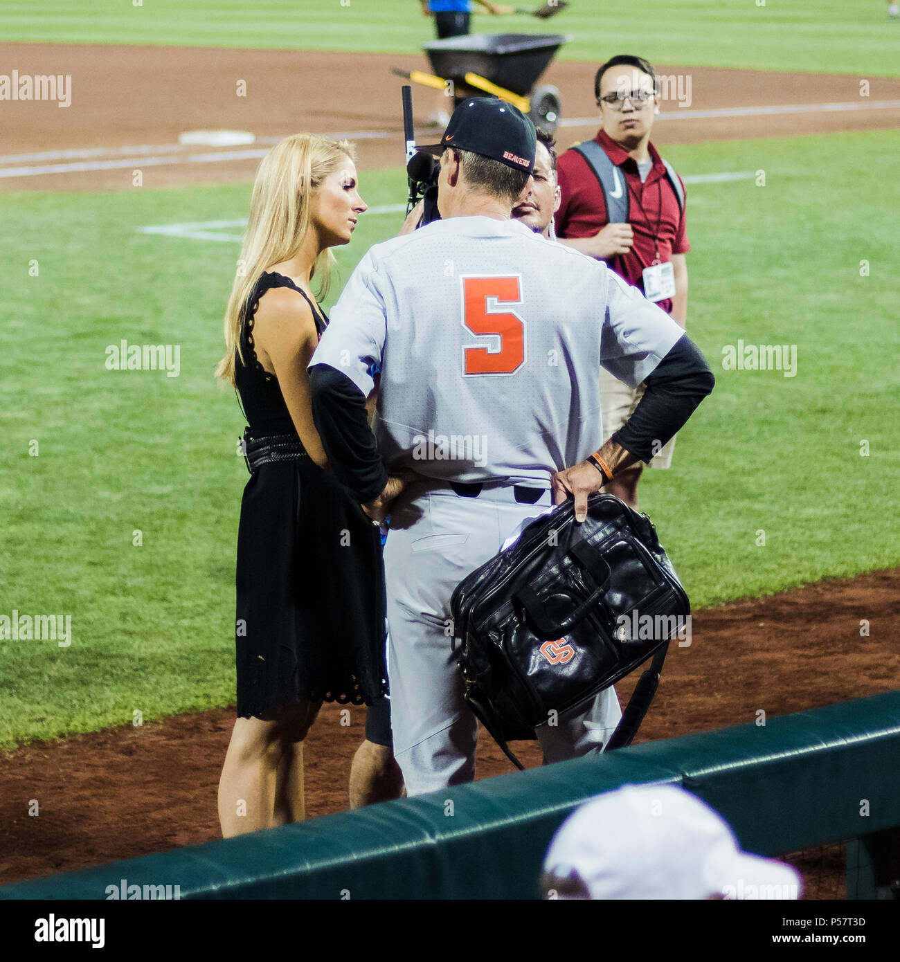 College baseball fans hi-res stock photography and images - Alamy