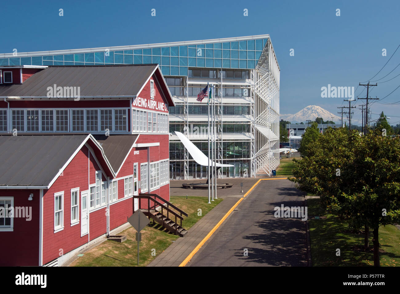 William e boeing red barn hi-res stock photography and images - Alamy