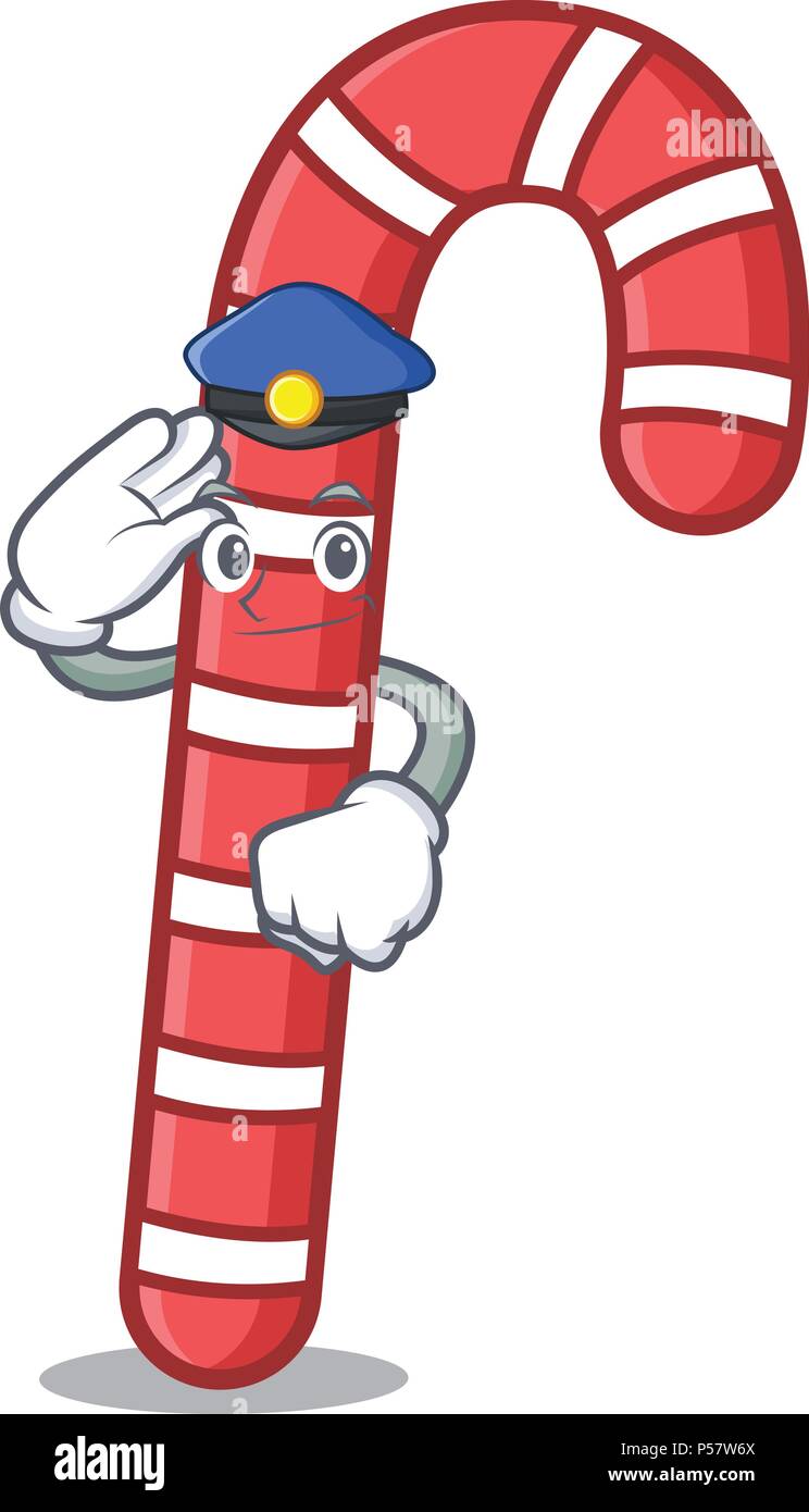 Police cane Stock Vector Images - Alamy