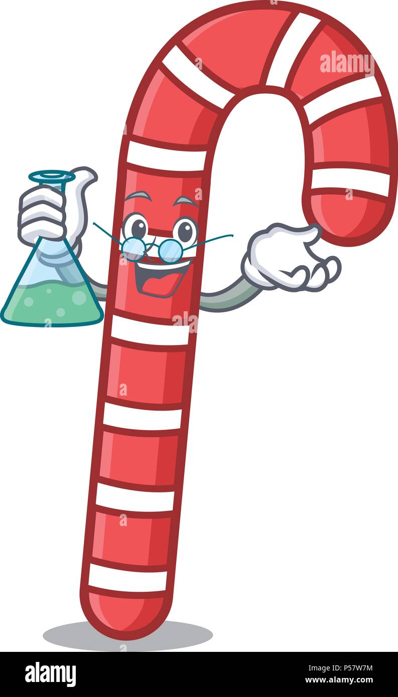 Professor candy canes character cartoon Stock Vector Image & Art - Alamy