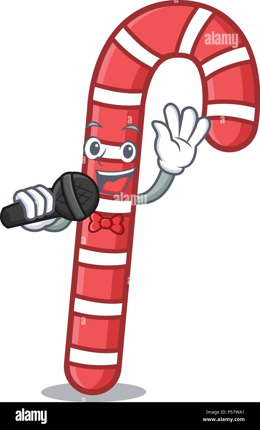 Red stripe microphone Stock Vector Images - Alamy