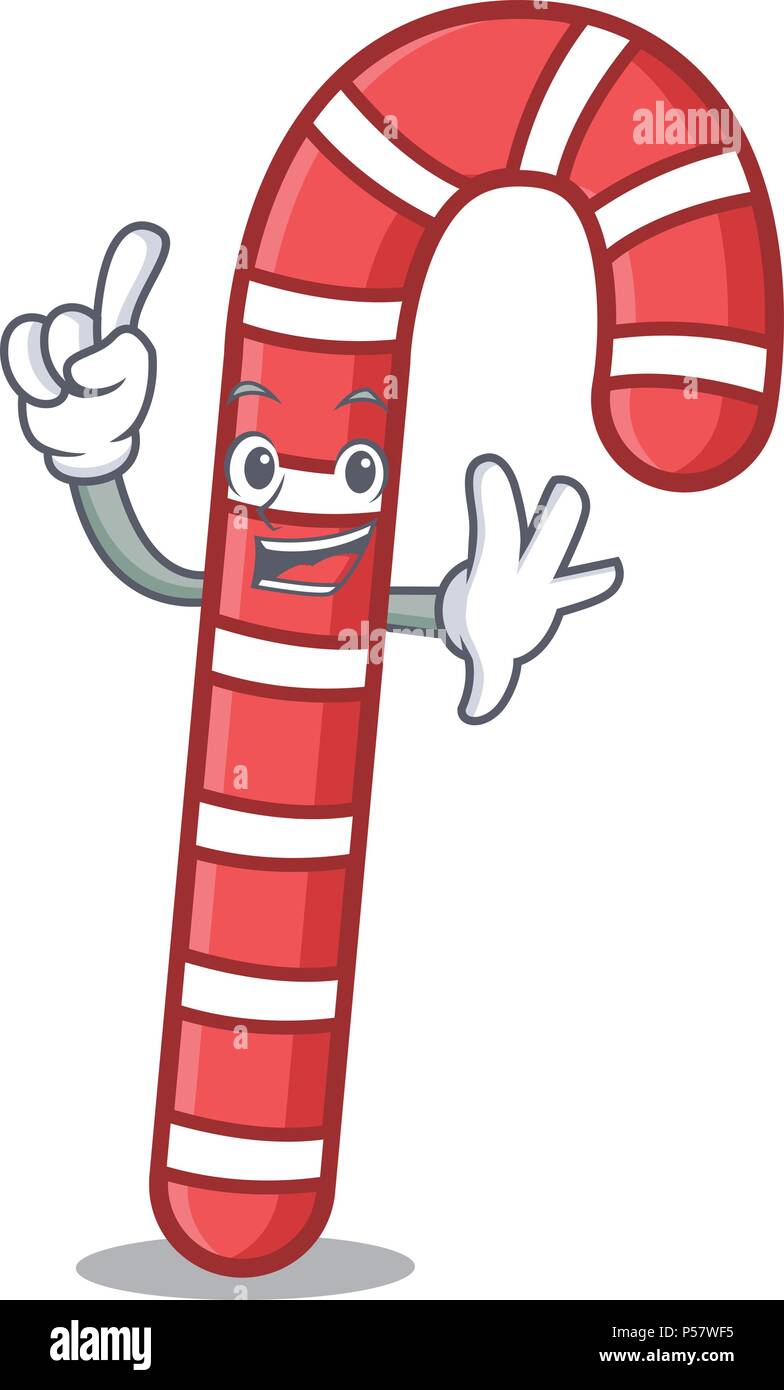 Finger candy canes mascot cartoon Stock Vector Image & Art - Alamy