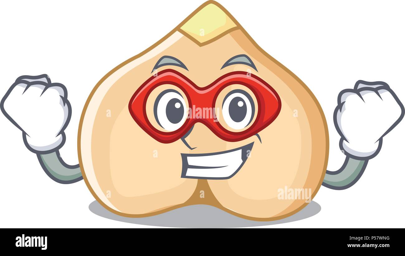Super hero chickpeas character cartoon style Stock Vector Image & Art ...