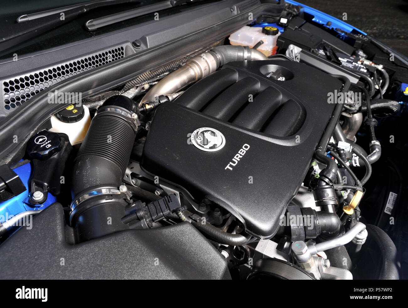 2012 Vauxhall Astra VXR British hot hatch sports car Stock Photo - Alamy