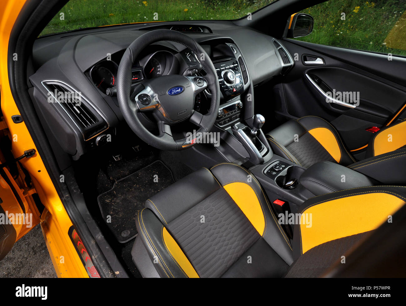 2012 Ford Focus ST hot hatch performance car Stock Photo - Alamy
