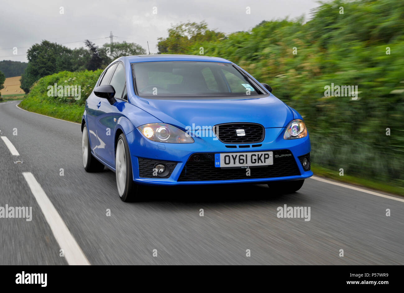 Cupra leon hatchback hi-res stock photography and images - Alamy