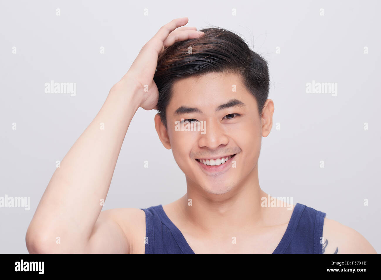 Skin handsome hi-res stock photography and images - Alamy