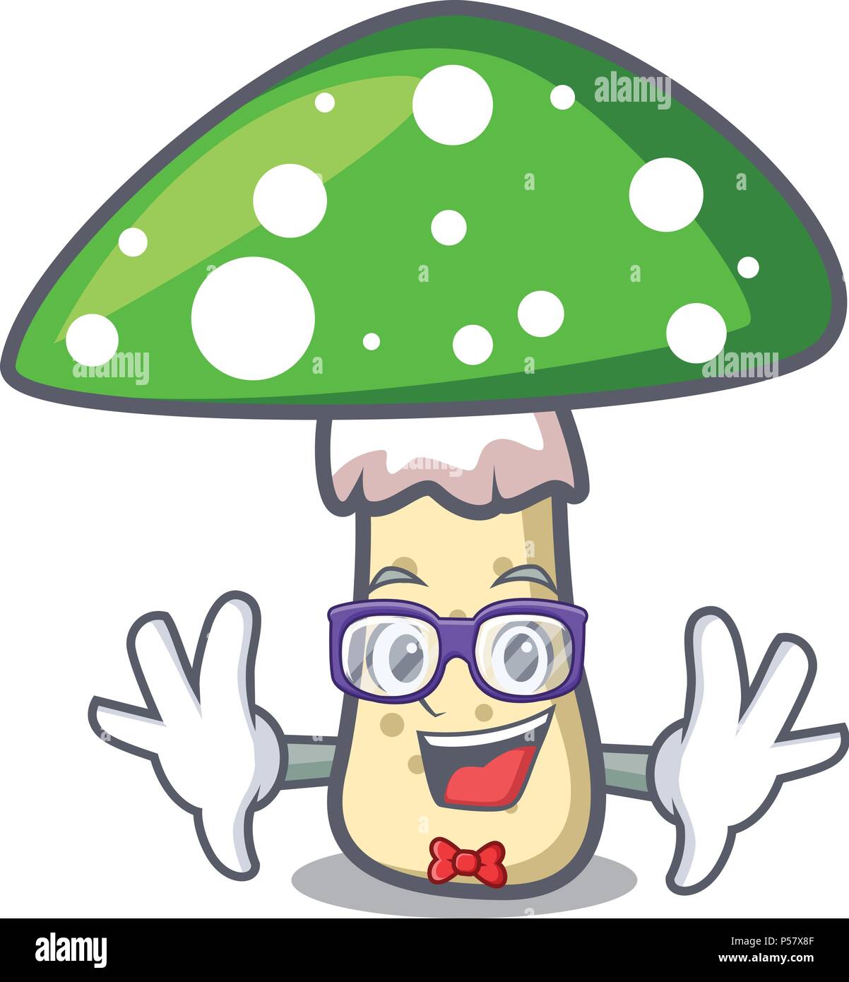 Porcelain mushroom Stock Vector Images - Alamy