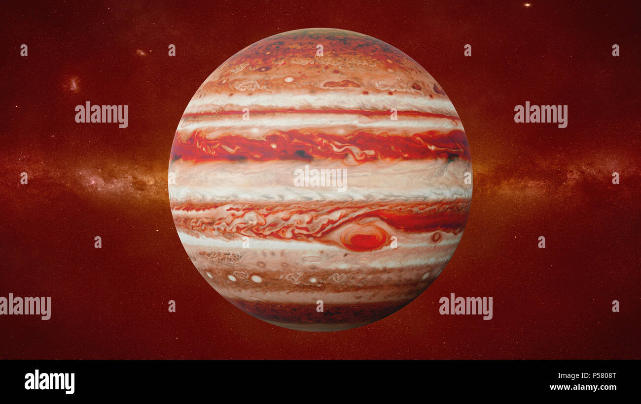 planet Jupiter, the fifth and largest planet from the Sun, planet in ...