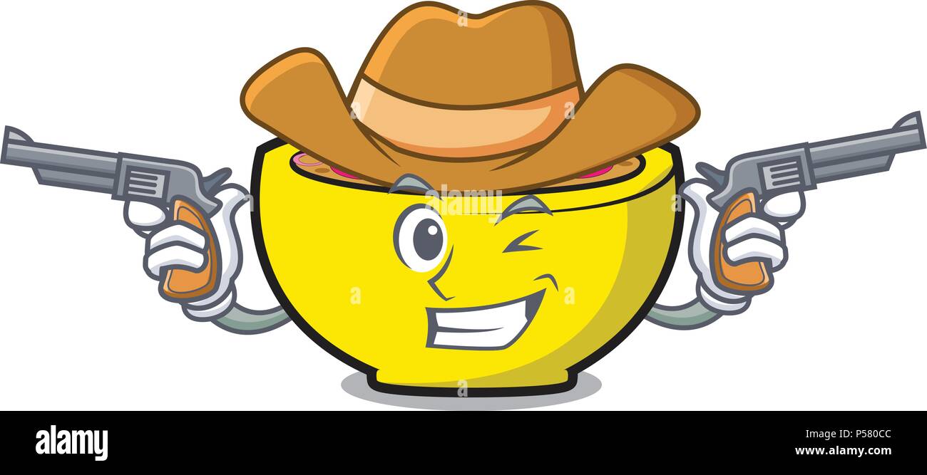 Cowboy soup union character cartoon Stock Vector Image & Art - Alamy