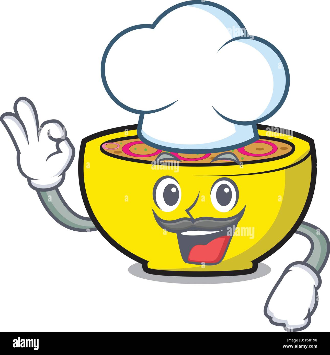 Chef soup union character cartoon Stock Vector Image & Art - Alamy