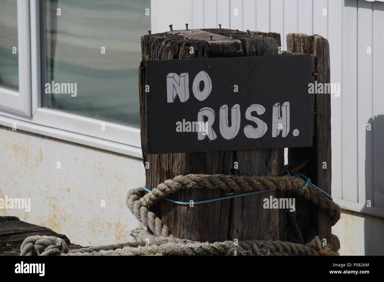 No mooring sign hi-res stock photography and images - Alamy