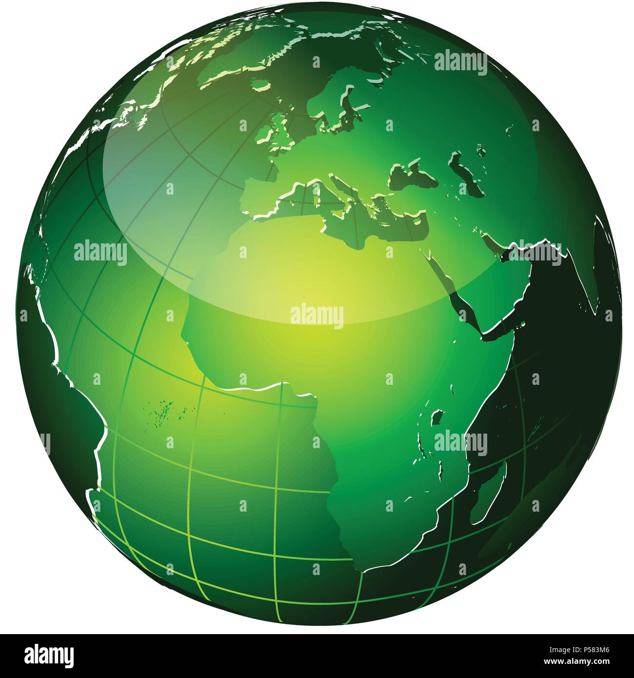 World Globe Vector Stock Vector Image & Art - Alamy