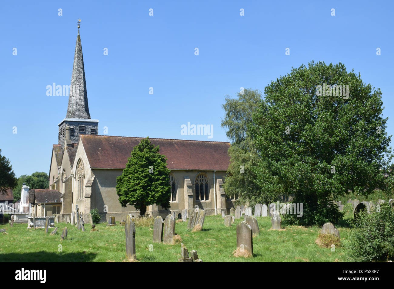 St Bartholomew's Church, Horley, Surrey Stock Photo - Alamy