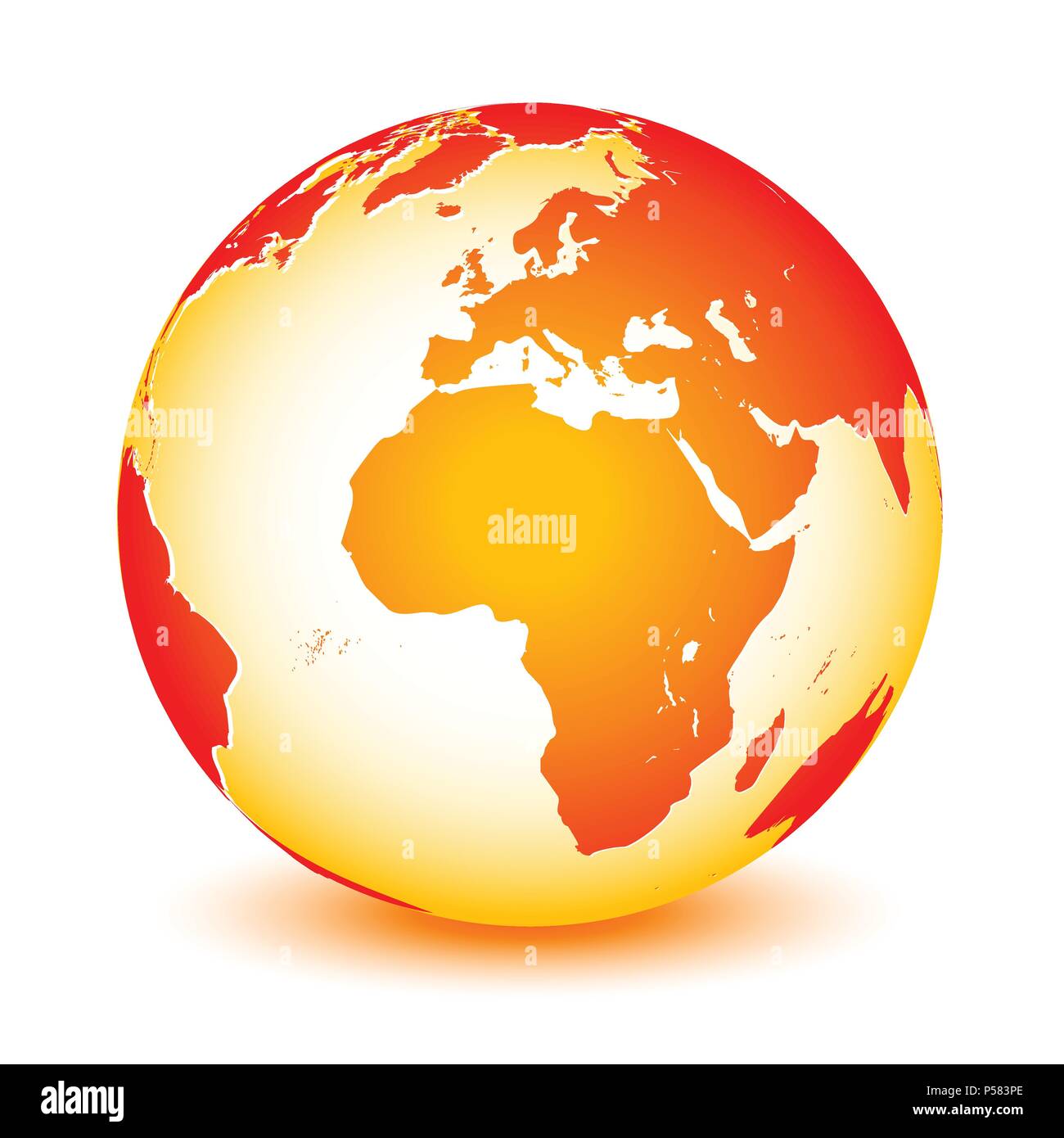 World Globe Vector Stock Vector Image & Art - Alamy