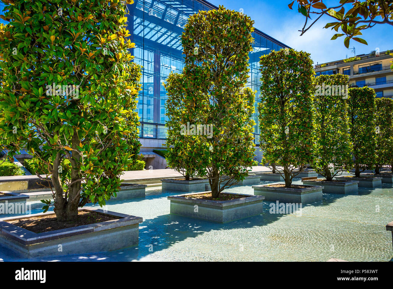 Parc Andre Citron in Paris, France Stock Photo - Alamy