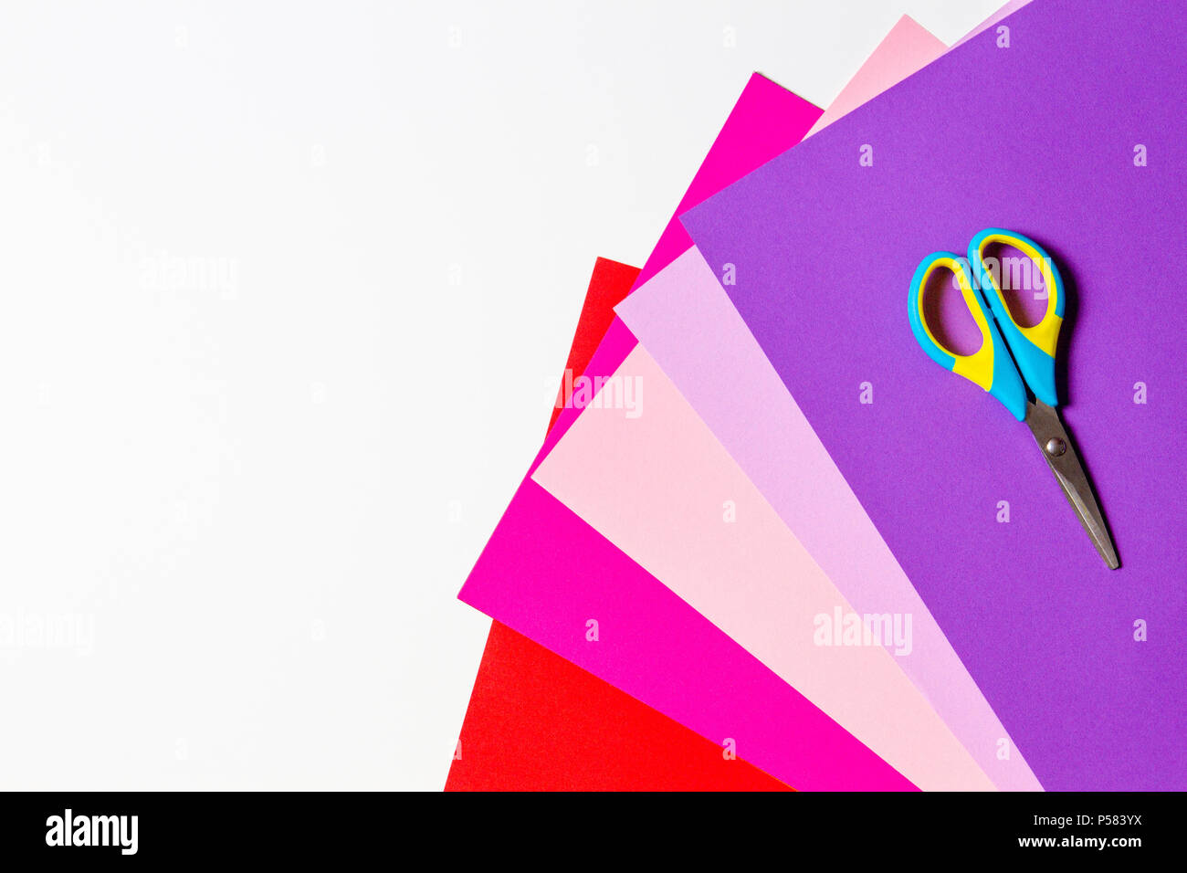 Child scissors hi-res stock photography and images - Alamy