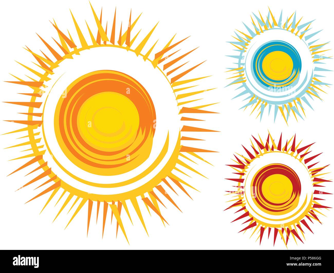 Sunlight brightness Stock Vector Images - Alamy