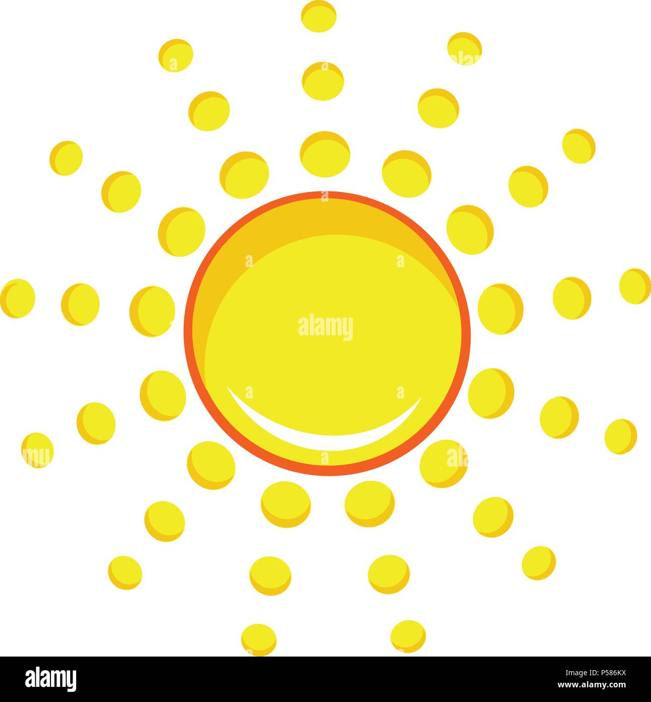 Drawing of sun icon Stock Vector Image & Art - Alamy