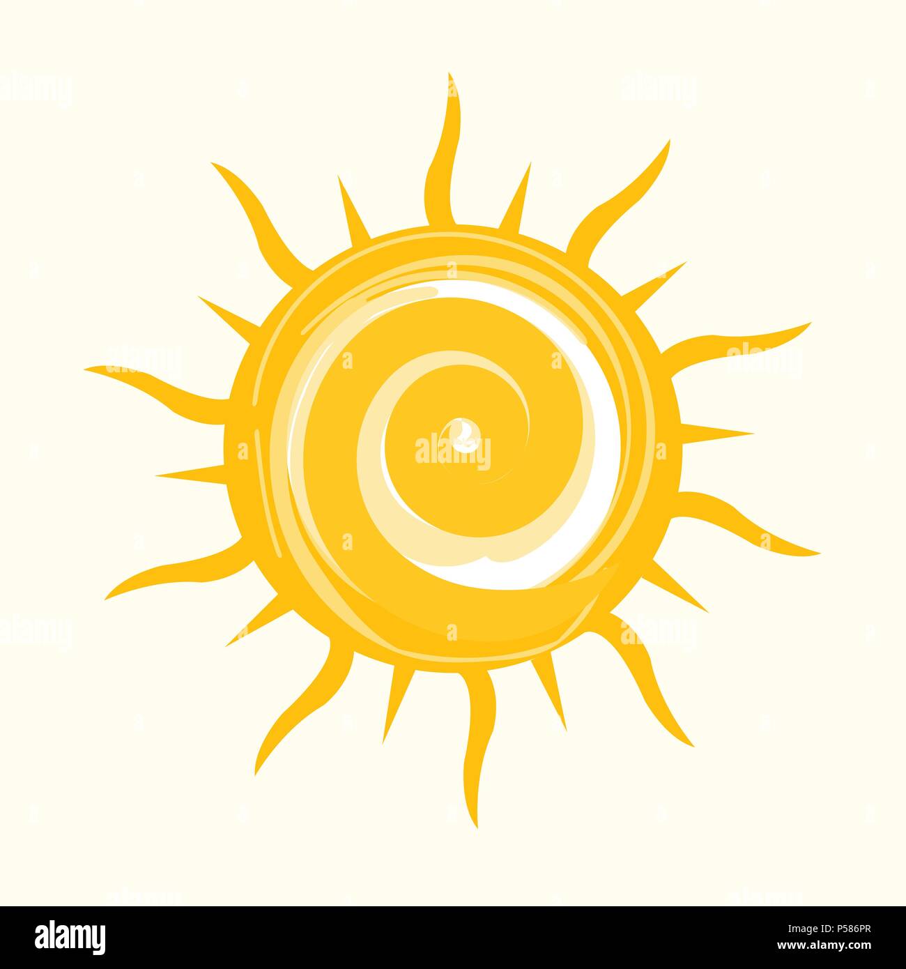 Drawing of sun icon Stock Vector Image & Art - Alamy