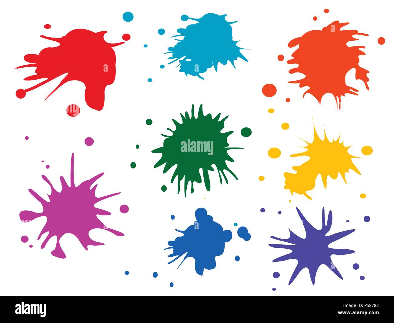 Blotch design Stock Vector Images - Alamy