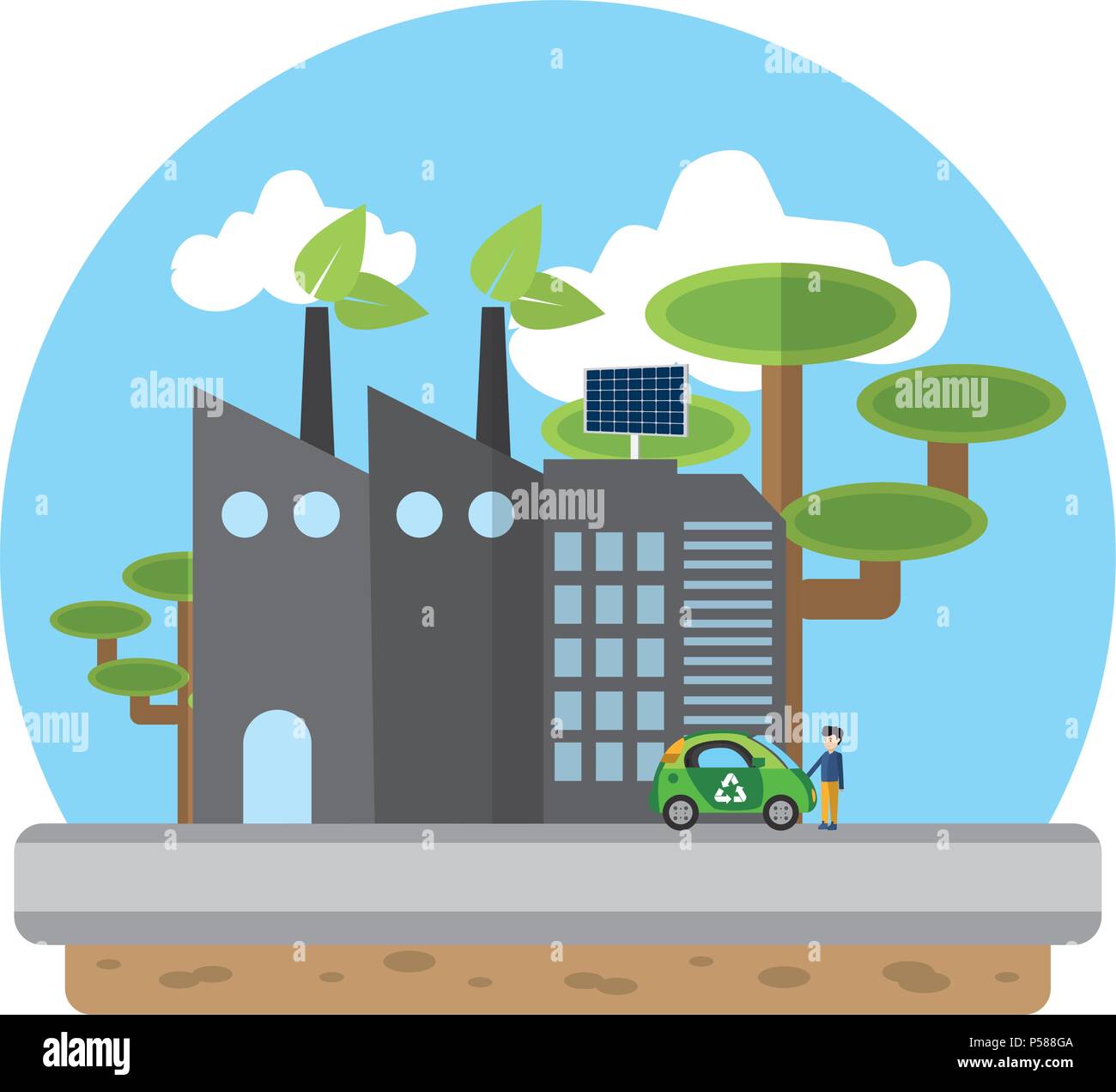 Ecosystems vector vectors Stock Vector Images - Alamy