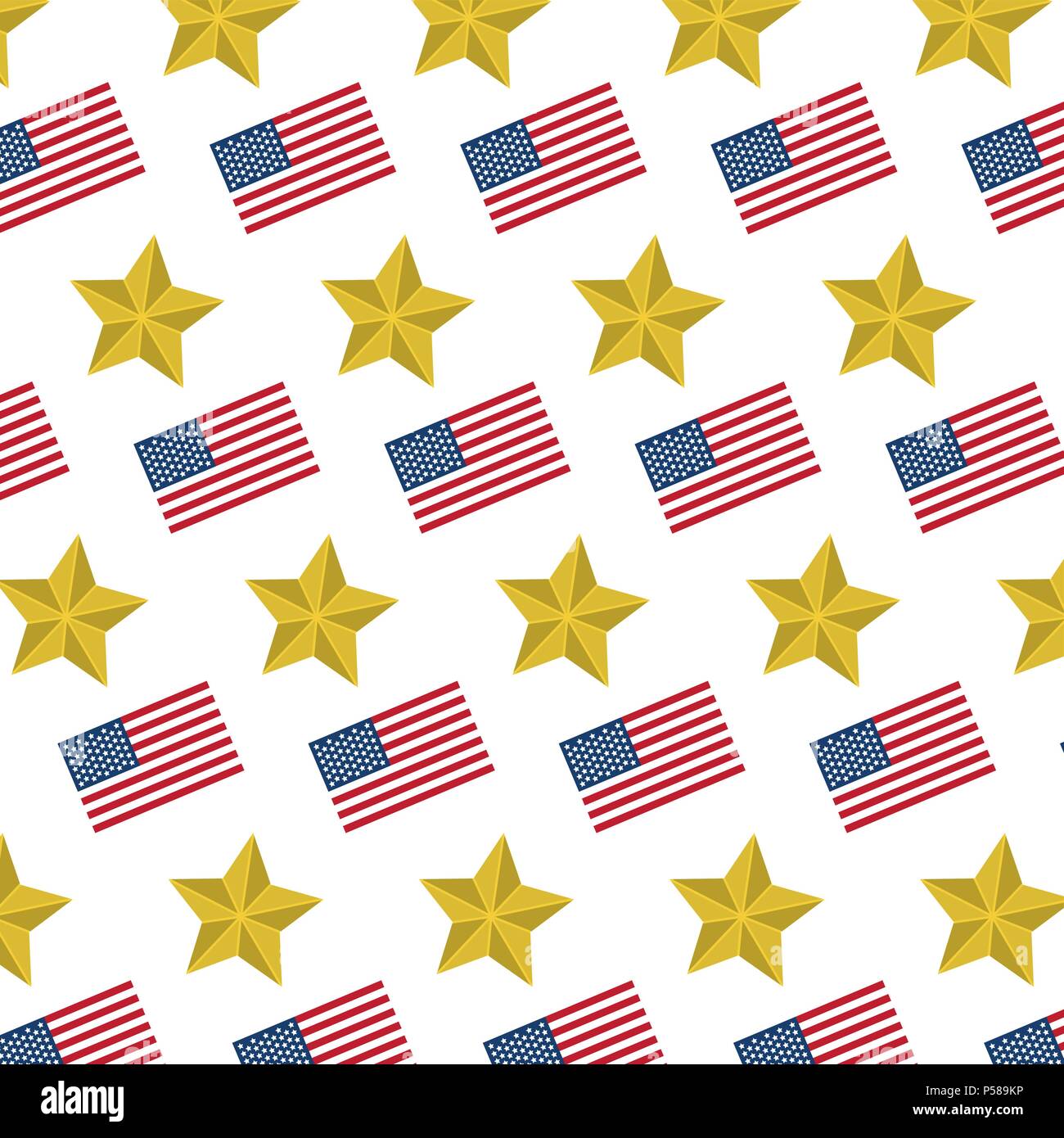 usa flag nation and star background vector illustration Stock Vector Image & Art - Alamy