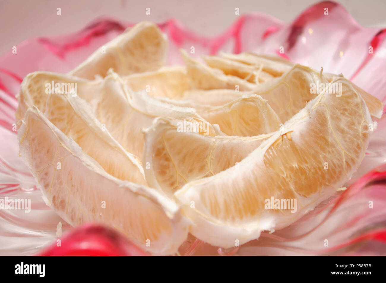 Peel of grapefruit Stock Photo - Alamy