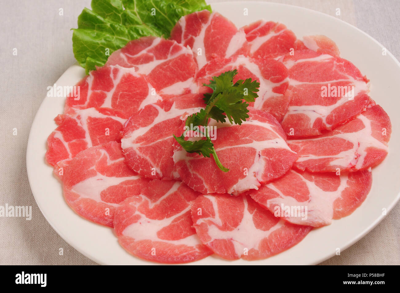 Pig pork shoulder Stock Photo - Alamy