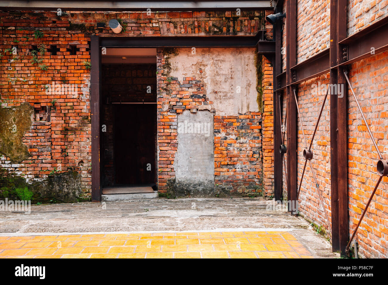 Bopiliao Historical Block old street in Taipei, Taiwan Stock Photo - Alamy