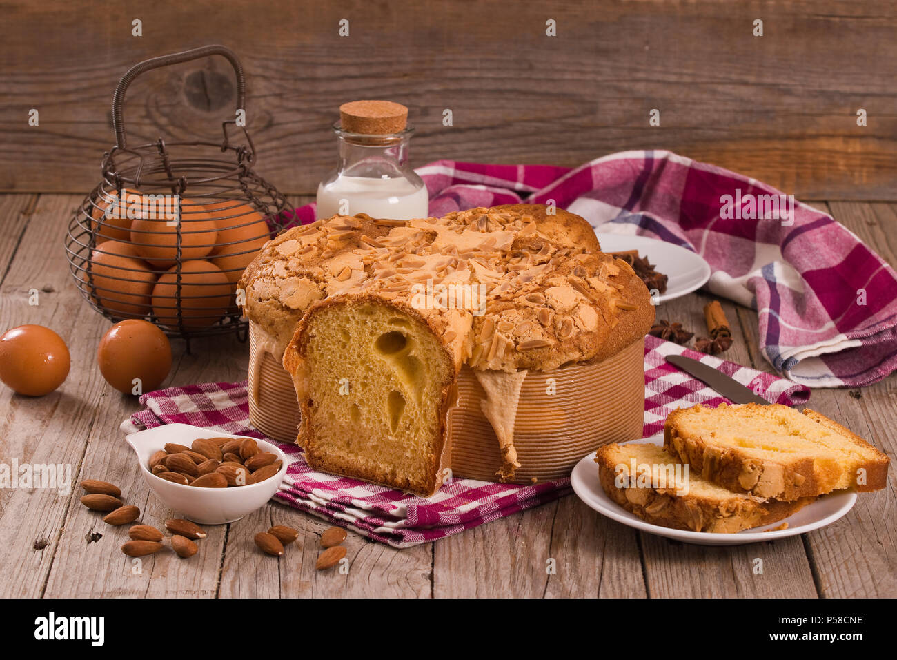 Italian Colomba Cake High Resolution Stock Photography and Images - Alamy