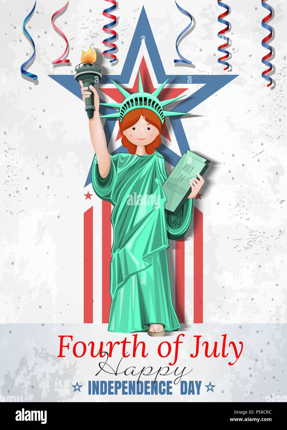 Statue of liberty dress Stock Vector Images - Alamy