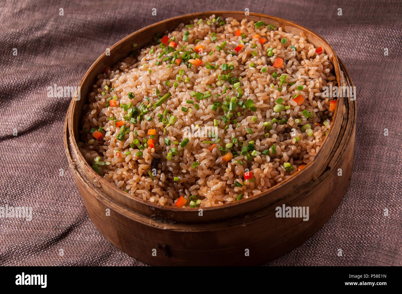 Chinese traditional food (steamed spare ribs with rice Stock Photo - Alamy
