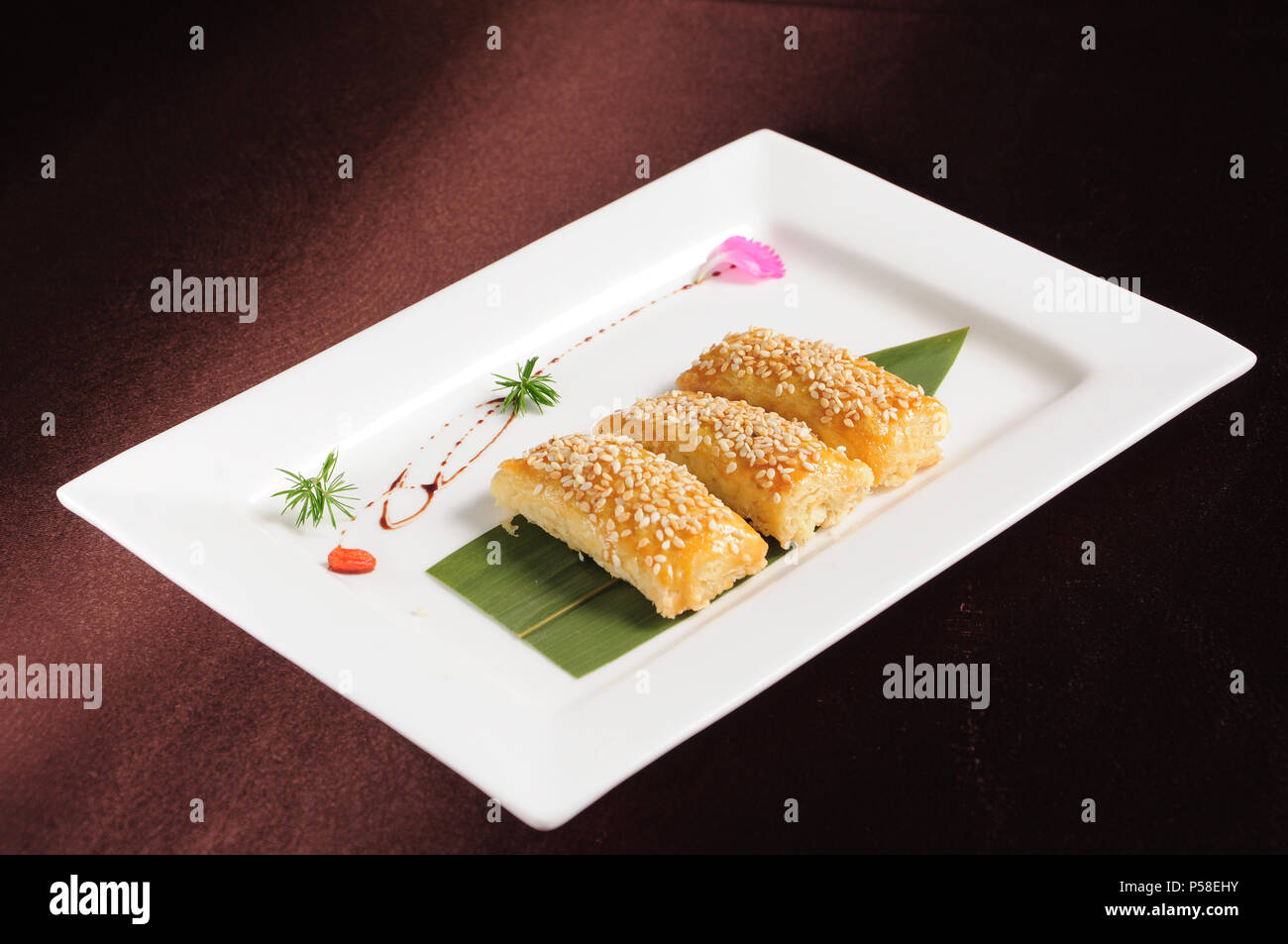 Barbecuedbbq pork pastry hi-res stock photography and images - Alamy