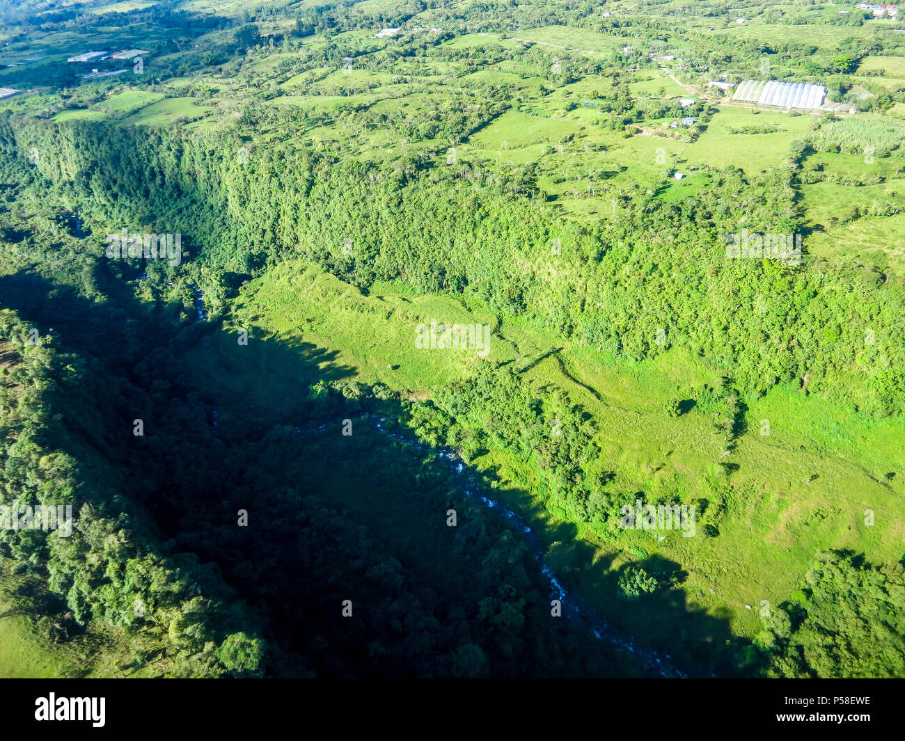 Aerial view of Chiriqui, Panama Stock Photo - Alamy
